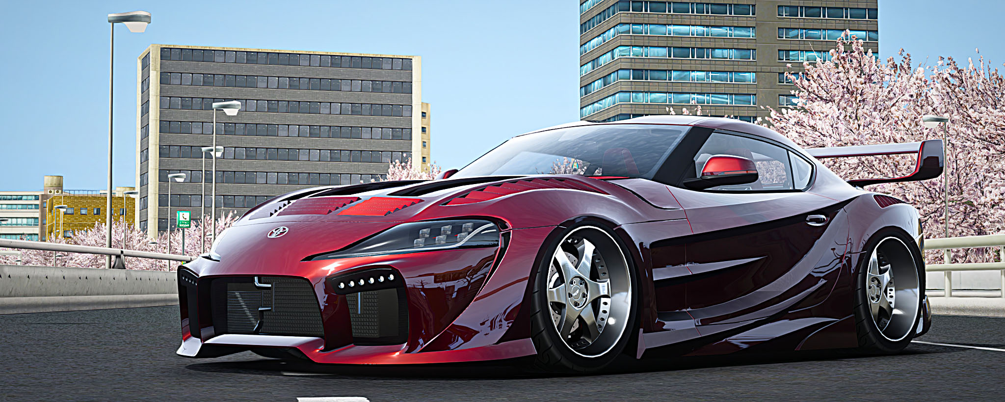 Toyota Supra A90 Abflug E3000 Hachiraito GTA V Toyota Supra A90 Abflug E3000 Hachiraito GTA V